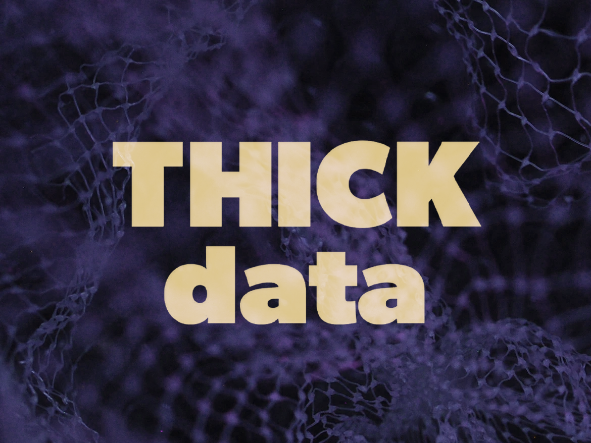 Thick Data : 비즈니스에 뛰어든 인류학자, 빅데이터에 ‘왜’를 더하다